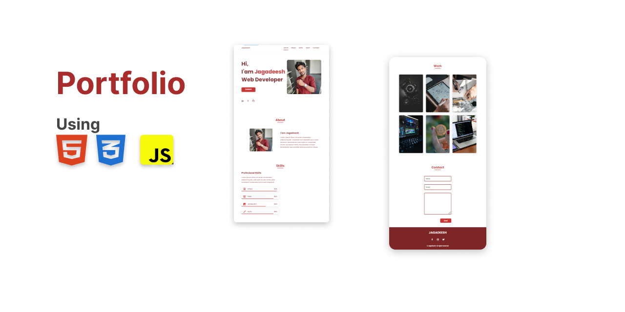 GitHub - JAGADEESHWARAN20/portfolio: this is basic website with smooth ...