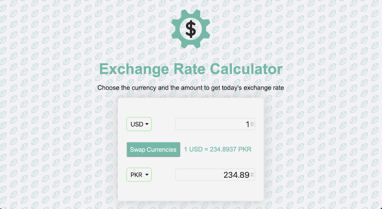 GitHub - chaudhryna/exchange-rate