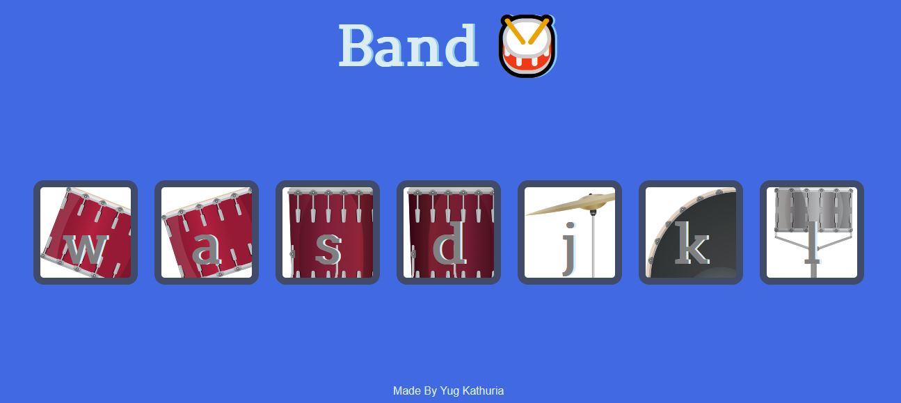 Github Yugkathuria Band