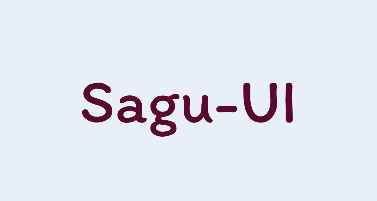 GitHub - vczb/sagu-ui: It's a simple React UI