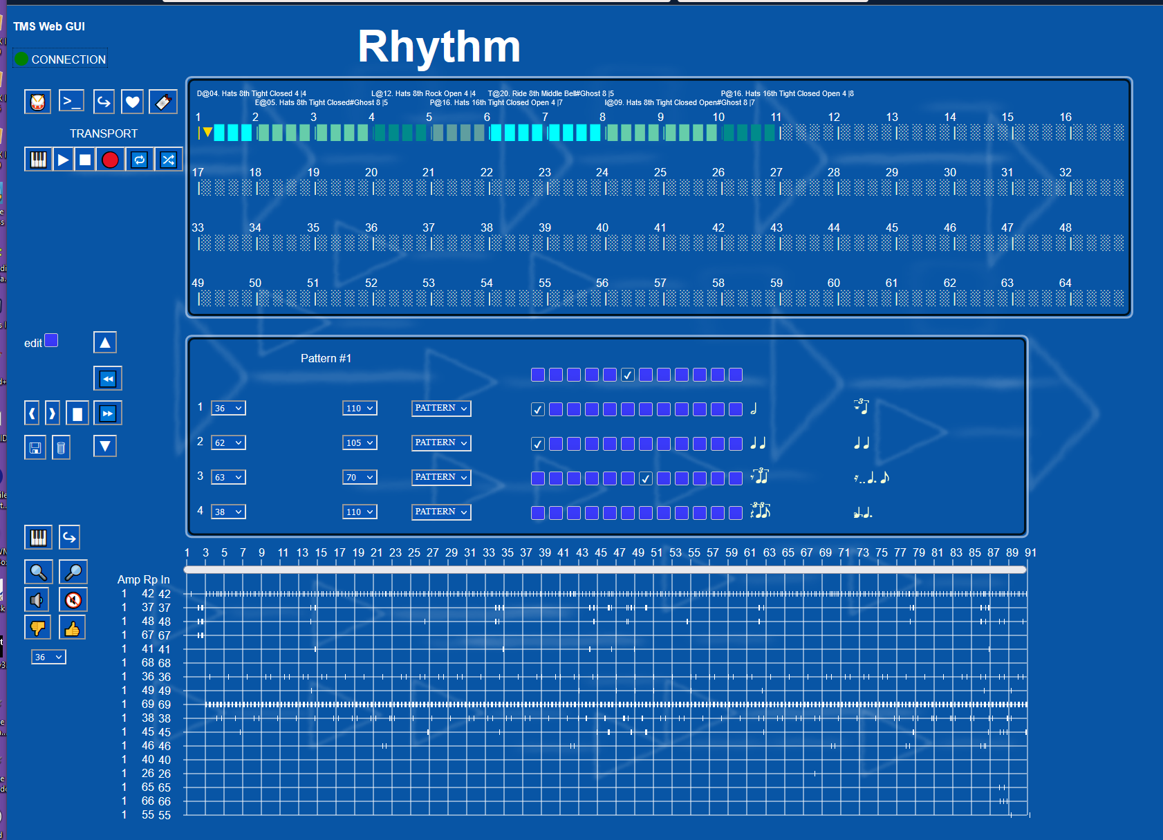 GitHub - CADragon51/drummachine: drum machine using webgui
