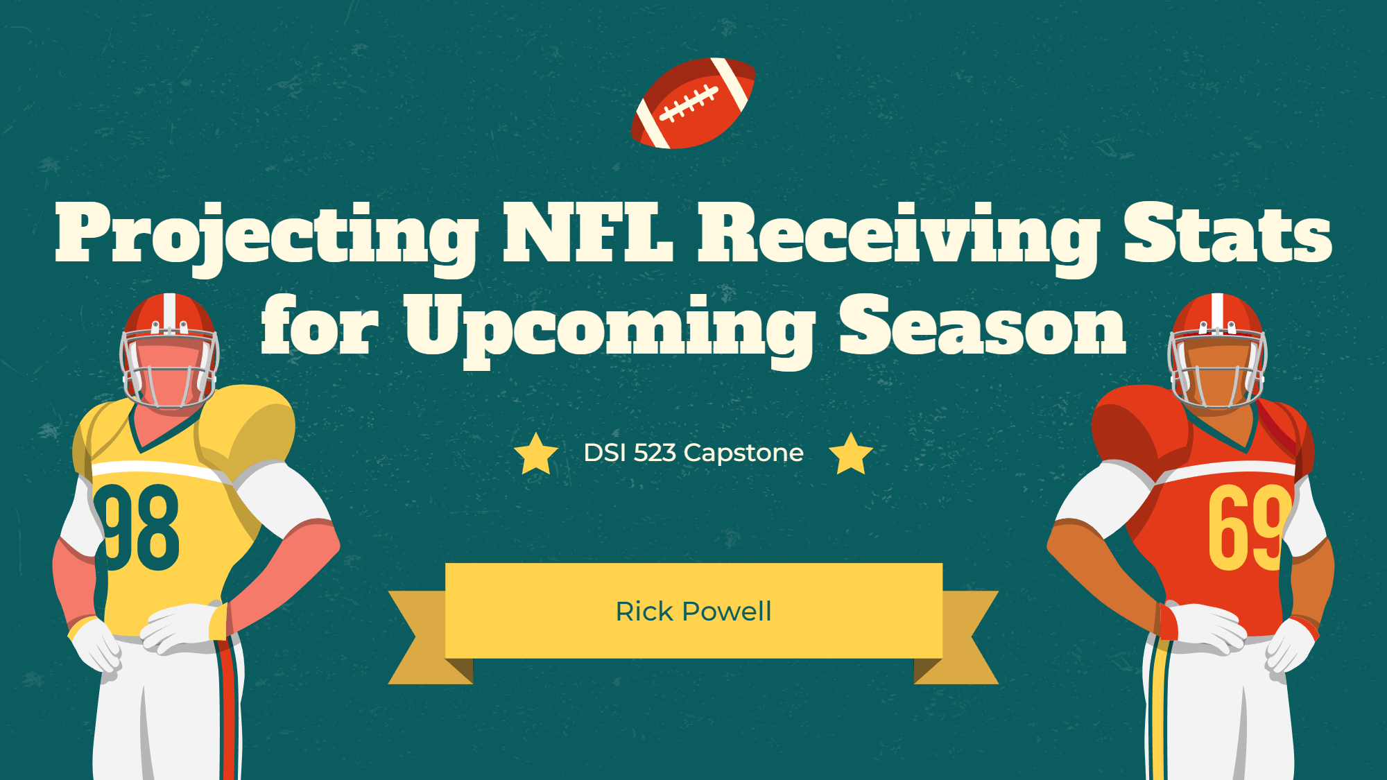 GitHub - RPowell07/NFL_Receiver_Projections: Capstone Project for General Assembly Data Science ...