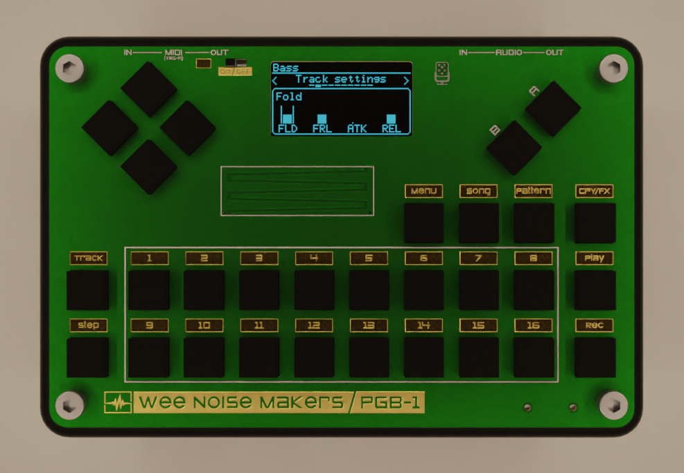 GitHub - wee-noise-makers/WNM-PGB1-firmware: The open-source pocket groovebox