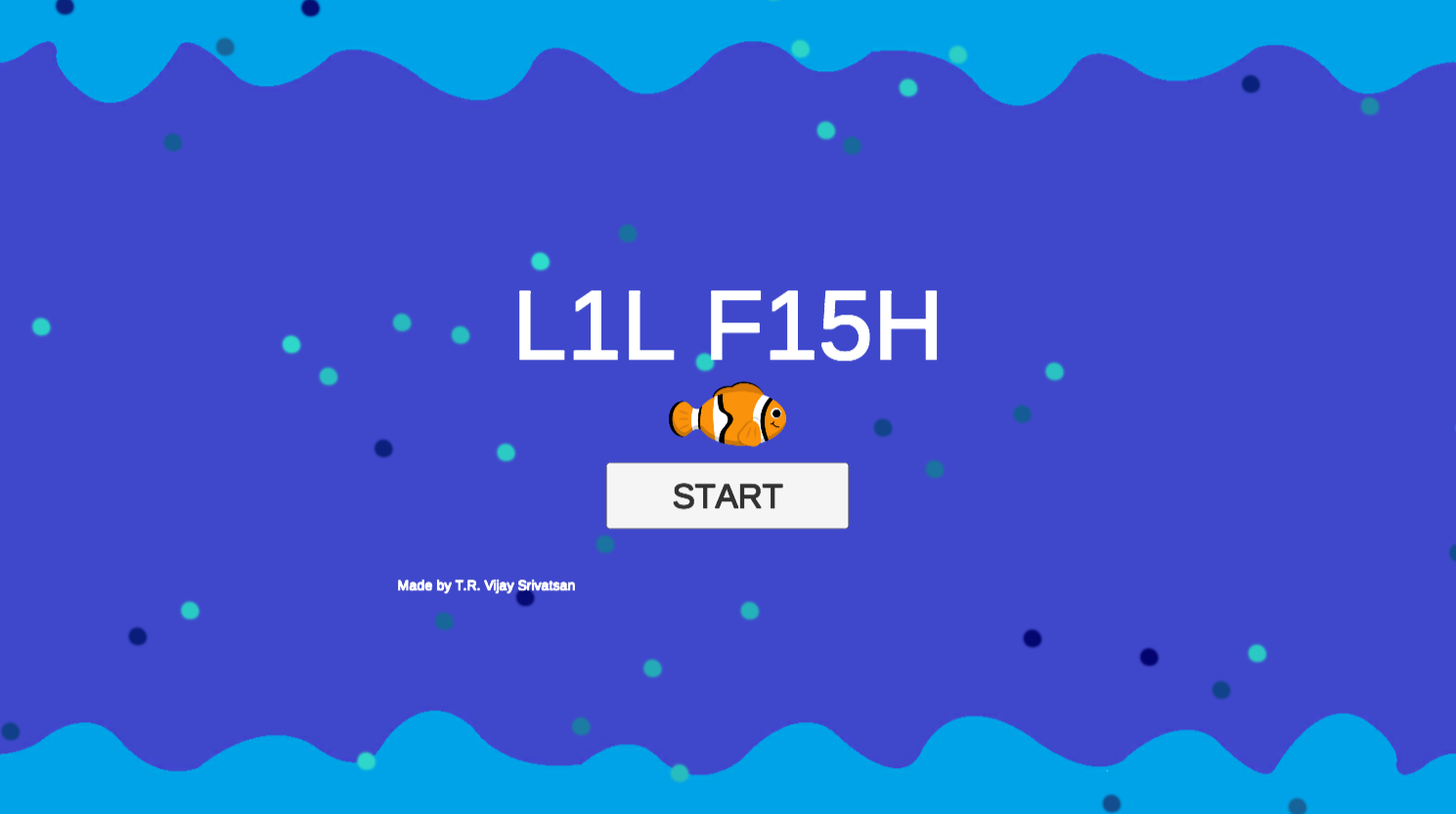 GitHub - VijaySrivatsan/Lil-Fish-Game: Infinite Runner Game Made Using ...