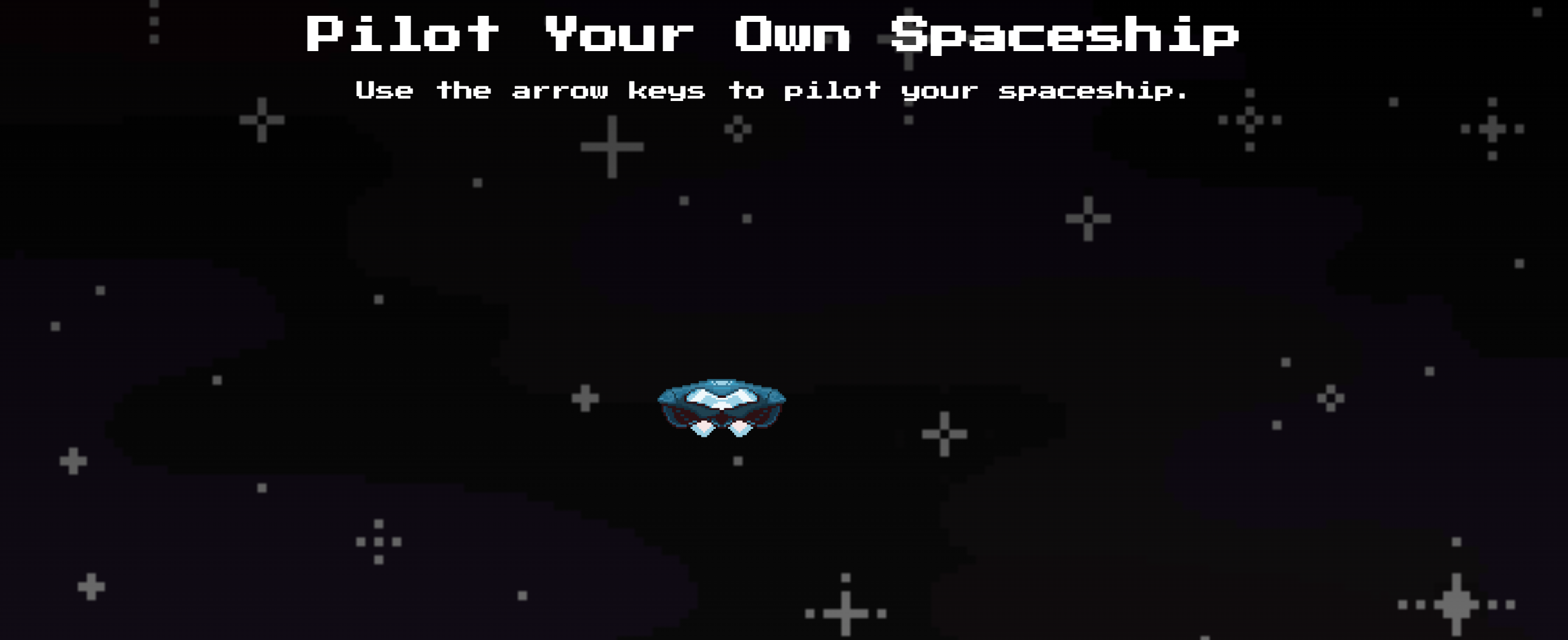 GitHub - izayevisuals/pilot-spaceship: Pilot Your Own Spaceship