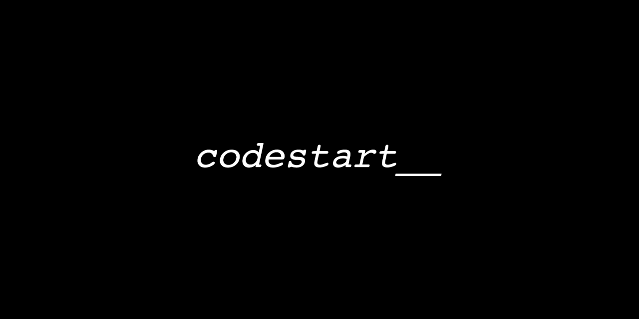 GitHub - sarmstead/codestart