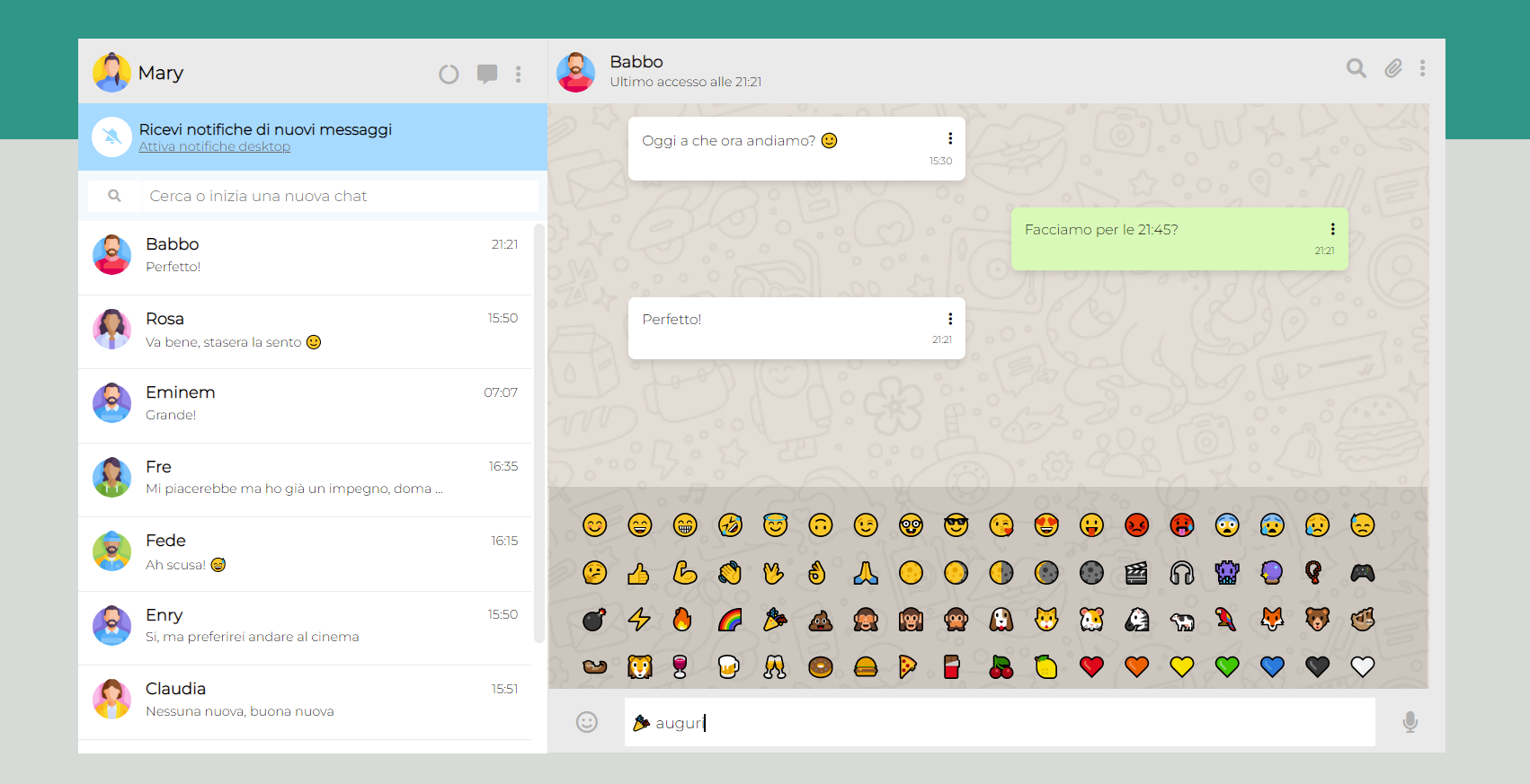 GitHub - Maria210194/Boolzapp-VUE: Fake Whatsapp in VUE