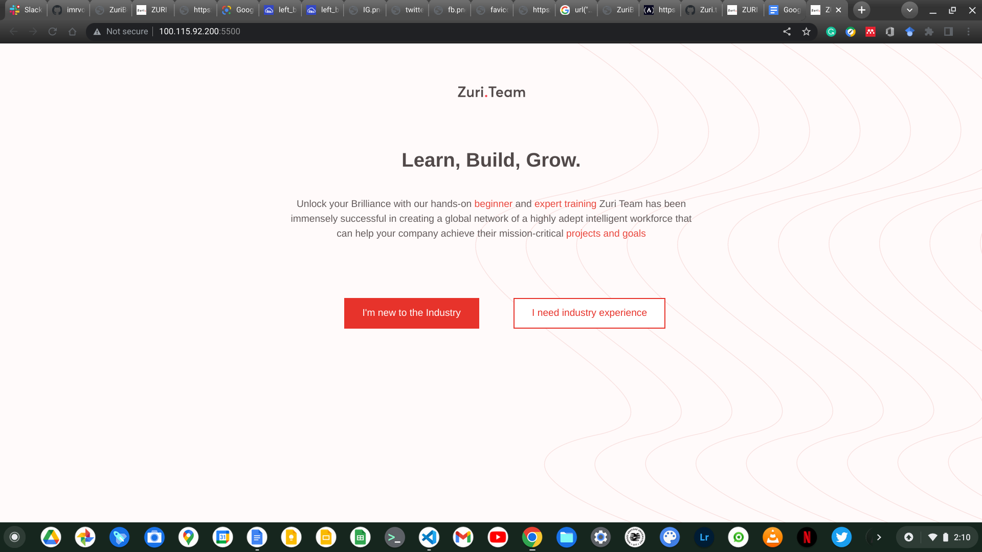 GitHub - Honourrume/zuri-website