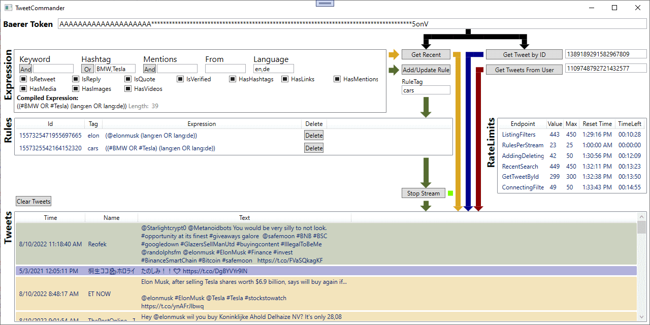 GitHub - marcogruhl/TweetCommander: Showcase the Twitter’s API v2 tweet ...