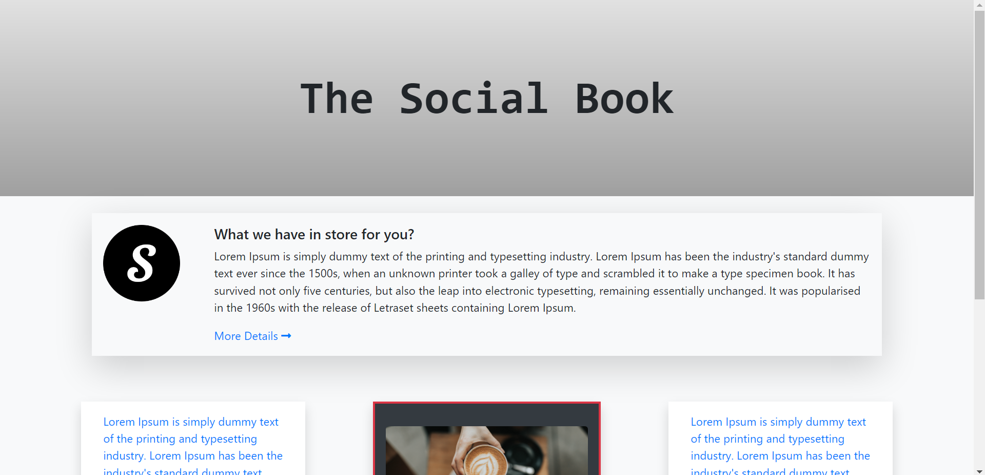 Bootstrap Page1indexhtml At Master · Ayush Kanduribootstrap Page1 · Github