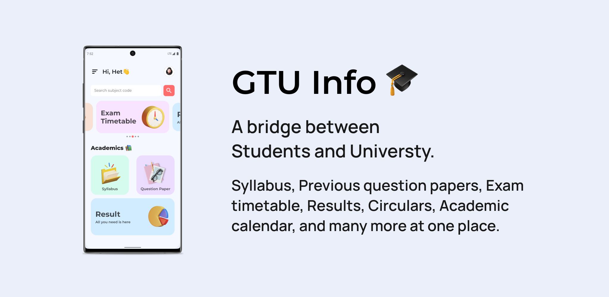 GitHub - ArthVhanesa/gtu-app-readme: GTU Info is providing a bridge ...