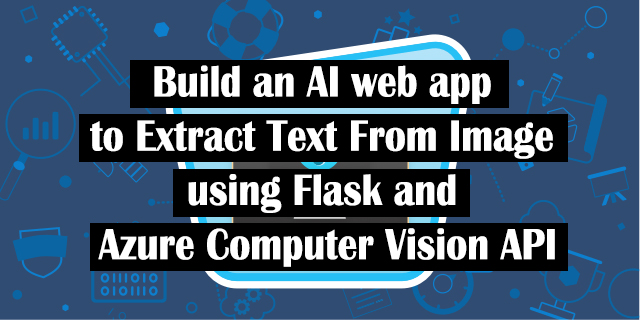 GitHub - Odion-Sonny/computer-vision-with-flask: AI web app to Extract Text From Image using ...