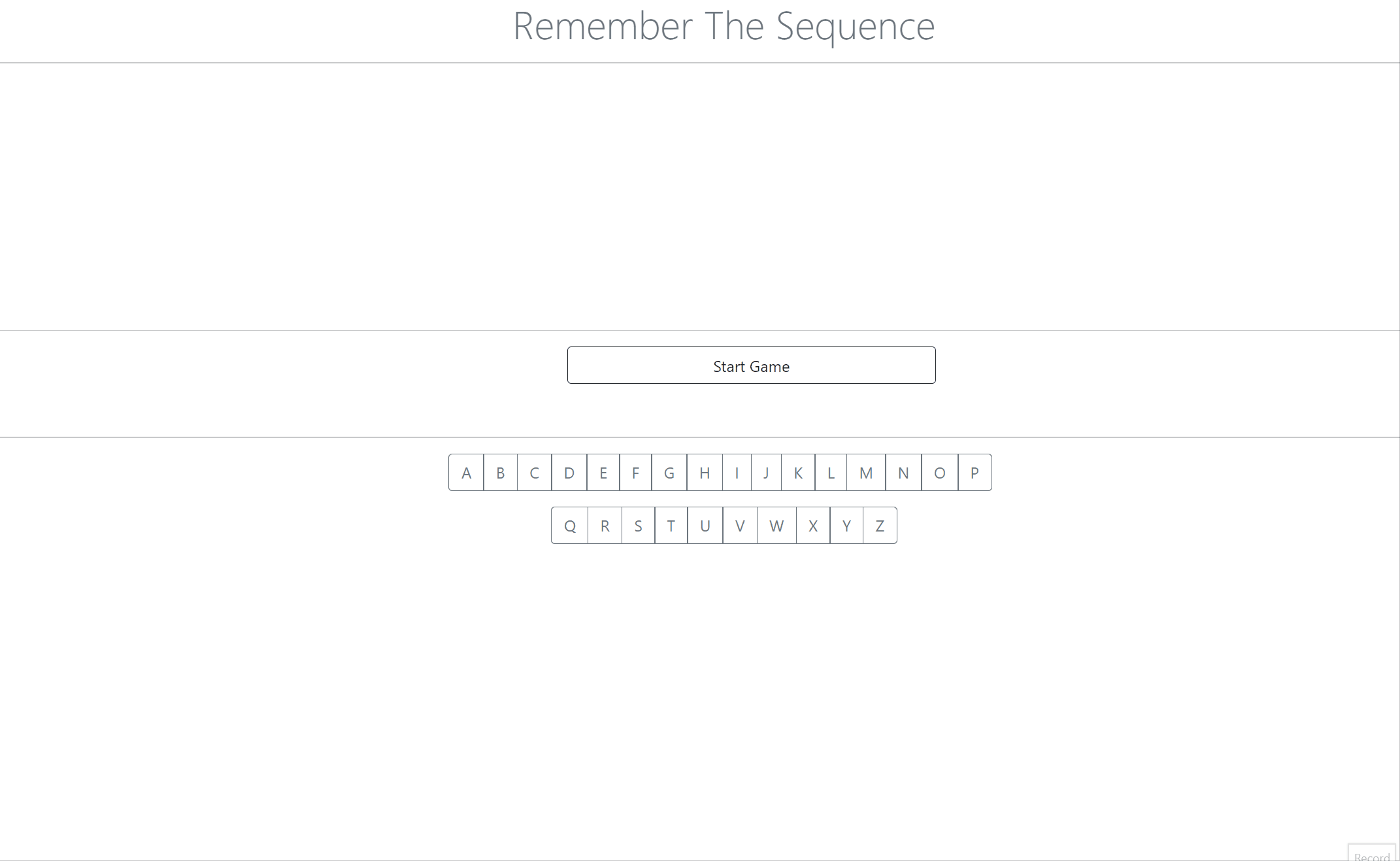 GitHub - SDhawal/remember_the_sequence