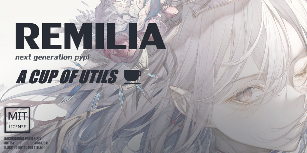 GitHub - H2Sxxa/Remilia: just a pypi,use it with python