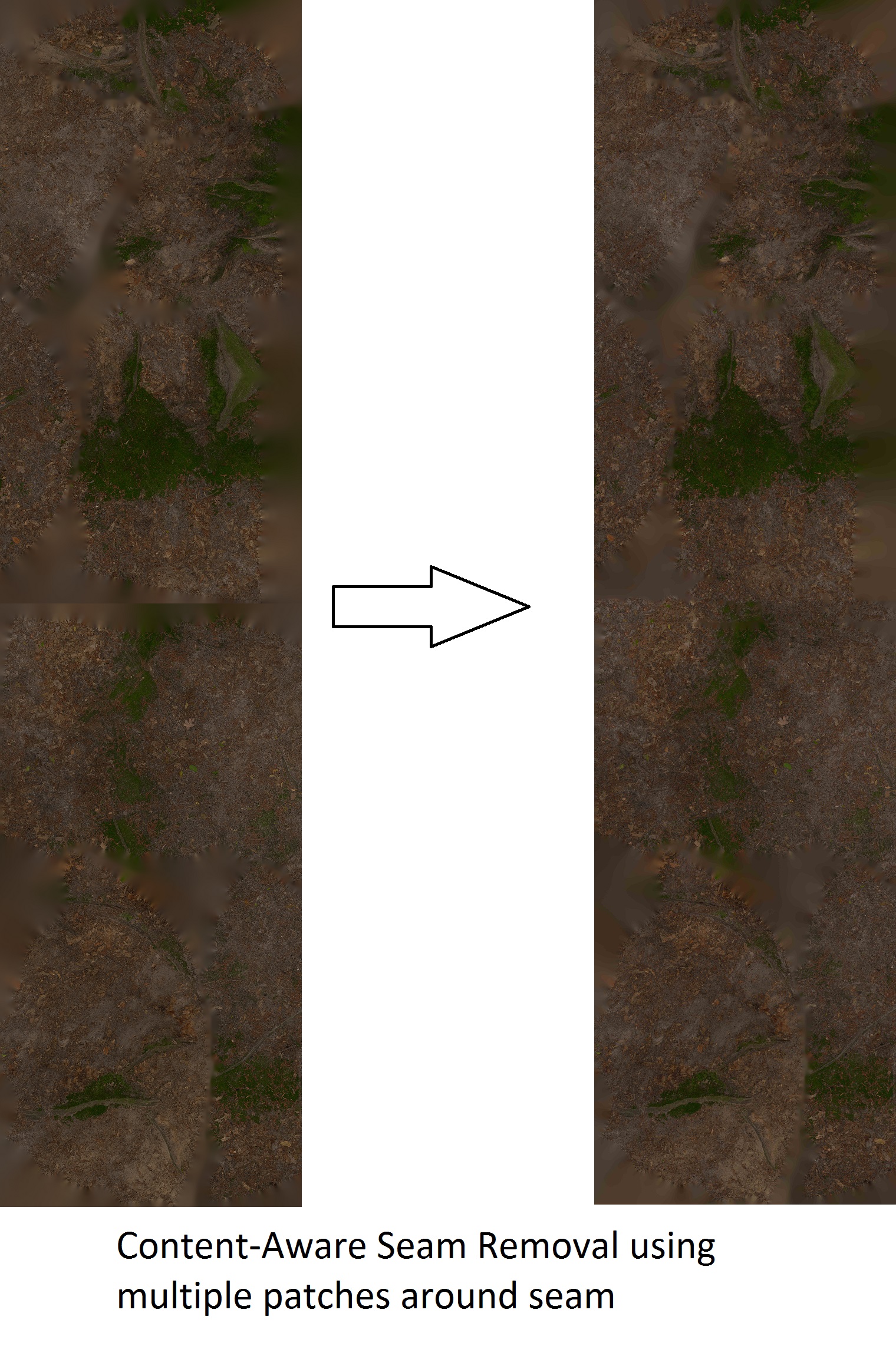 GitHub - azzammasood/content-aware-seam-removal: Inpainting solution of seam removal using Photoshop