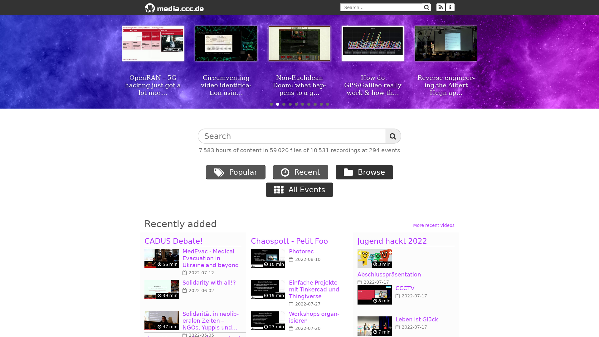 GitHub - tauri-webapps/de.ccc.media: Native (unofficial) WebApp for CCC ...