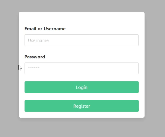 GitHub - MikeRudi/loginReg: React.Node.MySql login/reg webapp