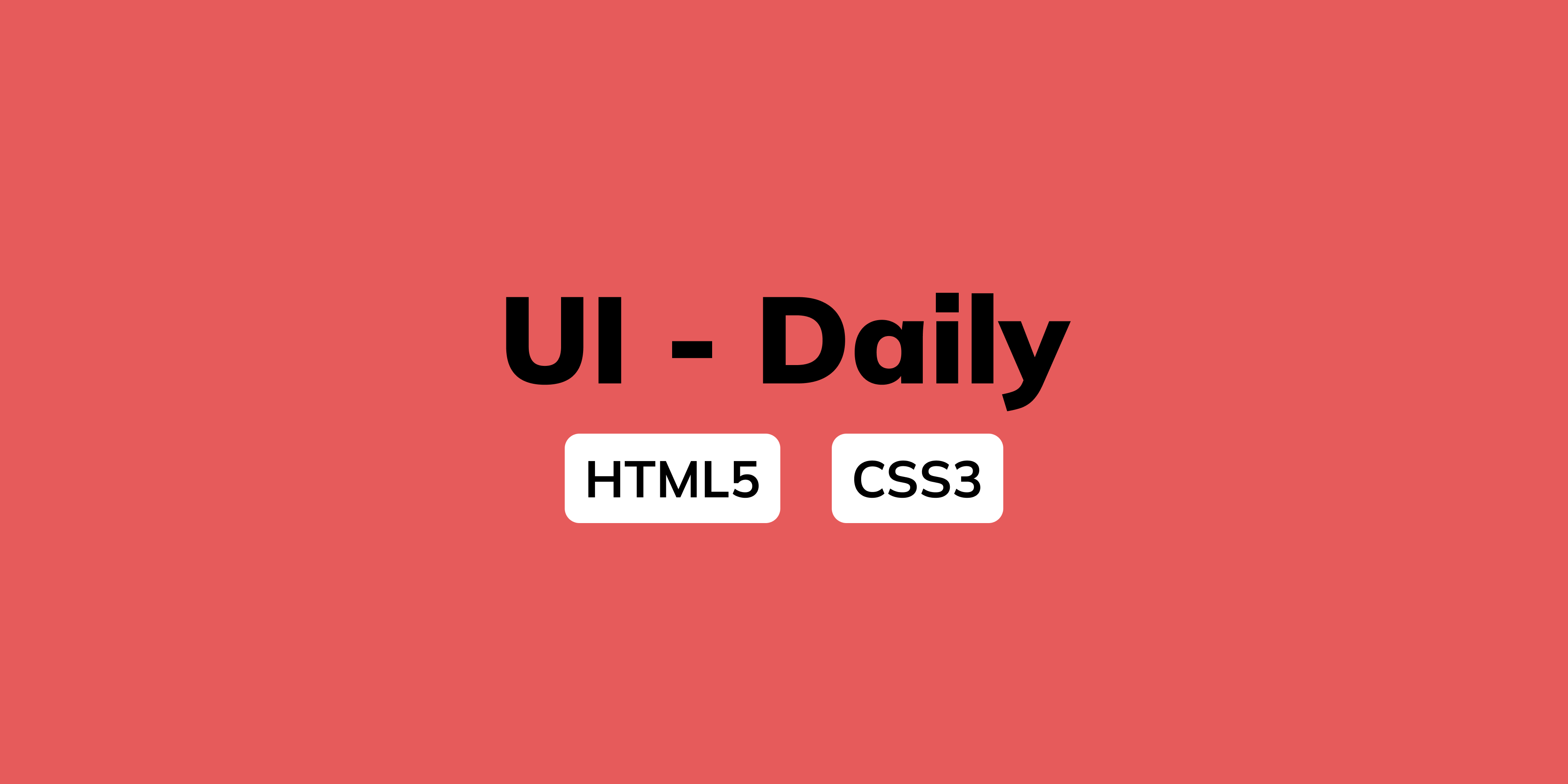 GitHub - immoski/Daily-UI: Daily UI development exercise with HTML & CSS