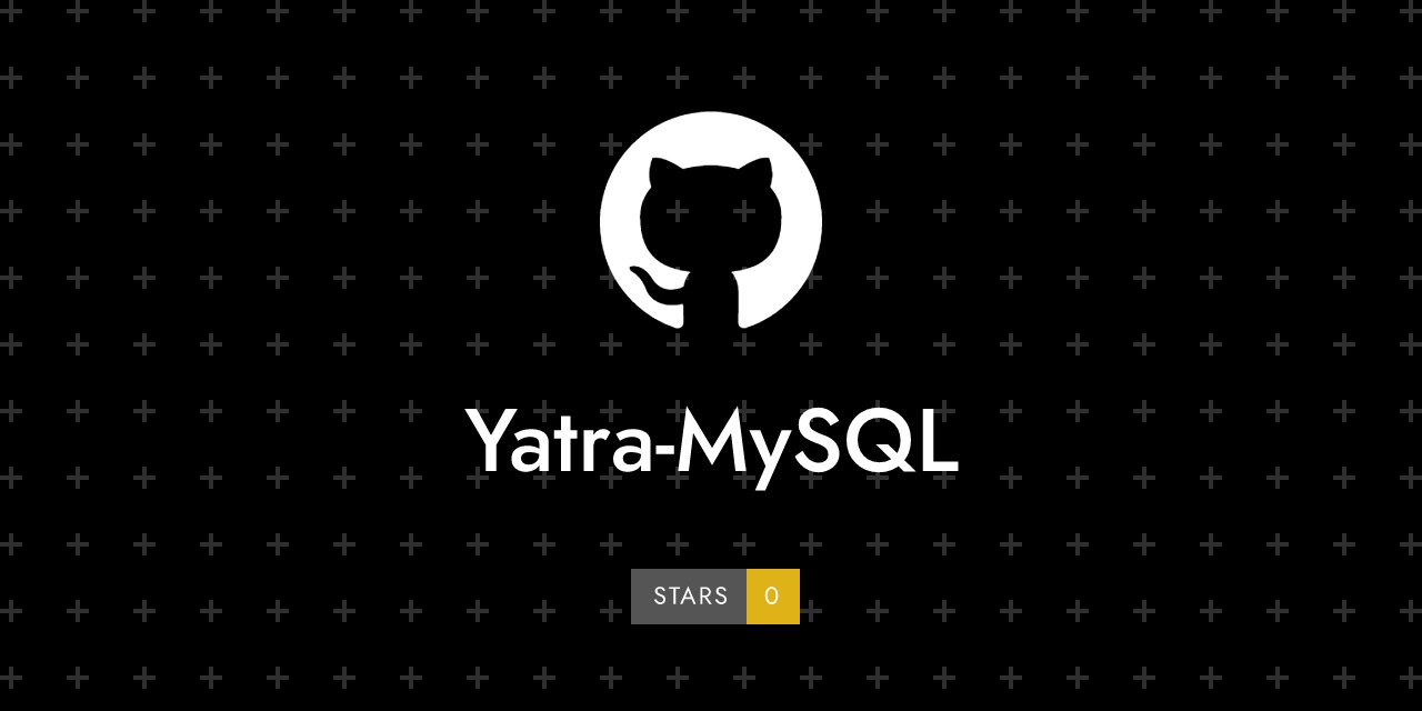 GitHub - subrakumardas/MySQL-Yatra: This space will have information related to MySQL