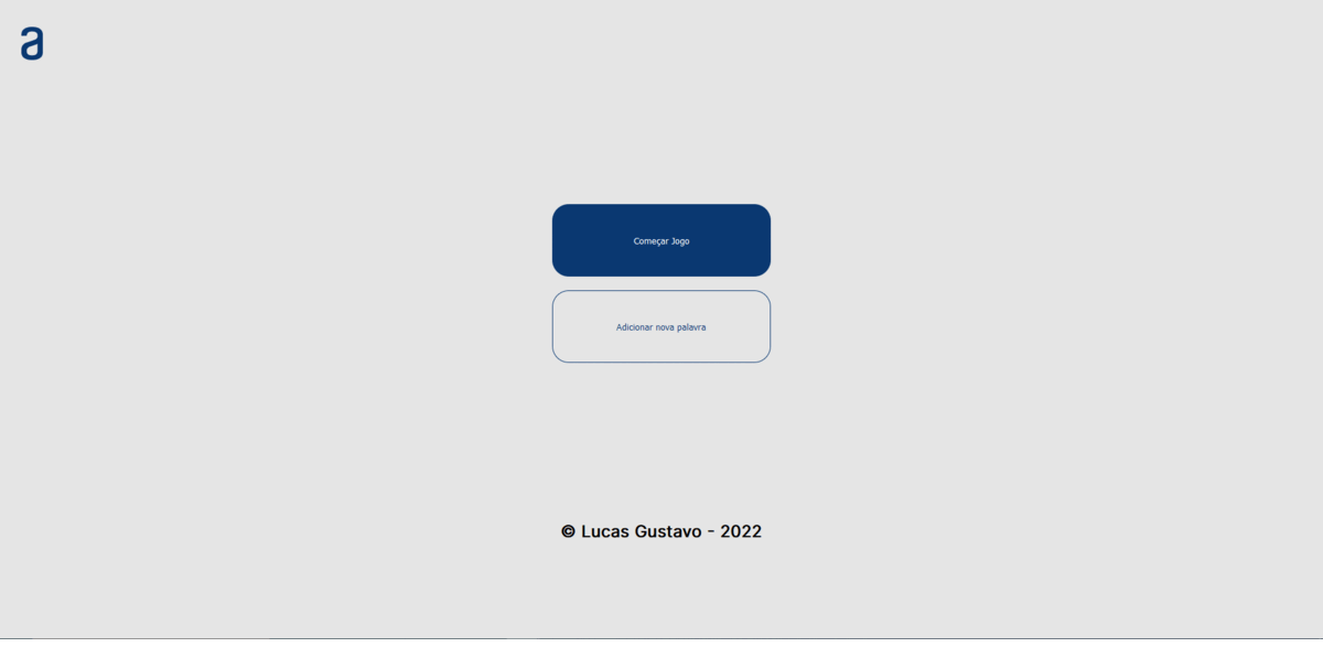 GitHub - LucasGustavo12/Jogo-da-forca3