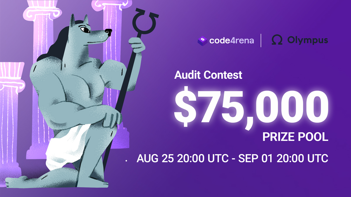 Issues · Code 423n42022 08 Olympus Findings · Github 4389