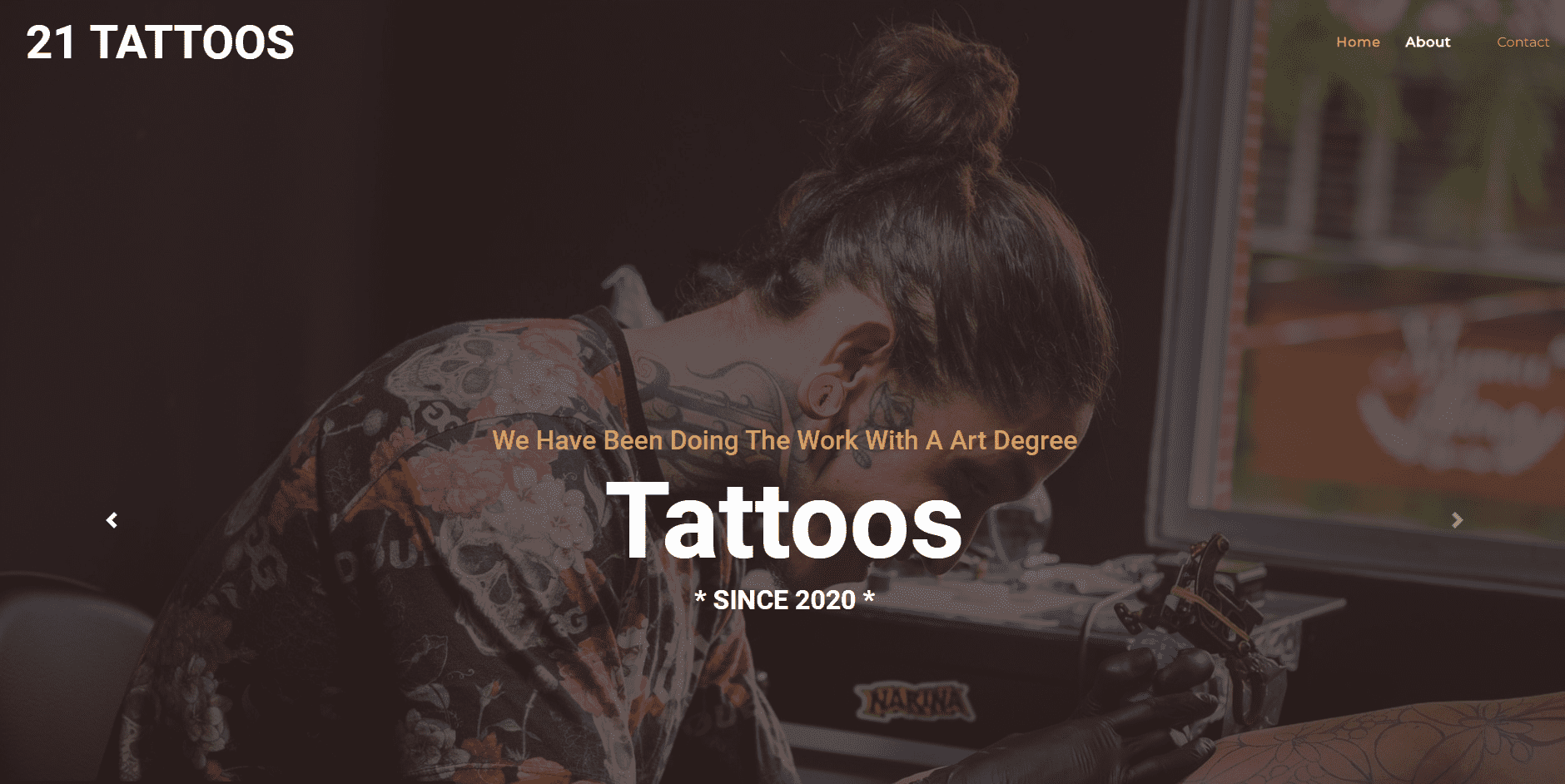 GitHub - tusherbiswas/Tattoo-Ink: HTML, CSS