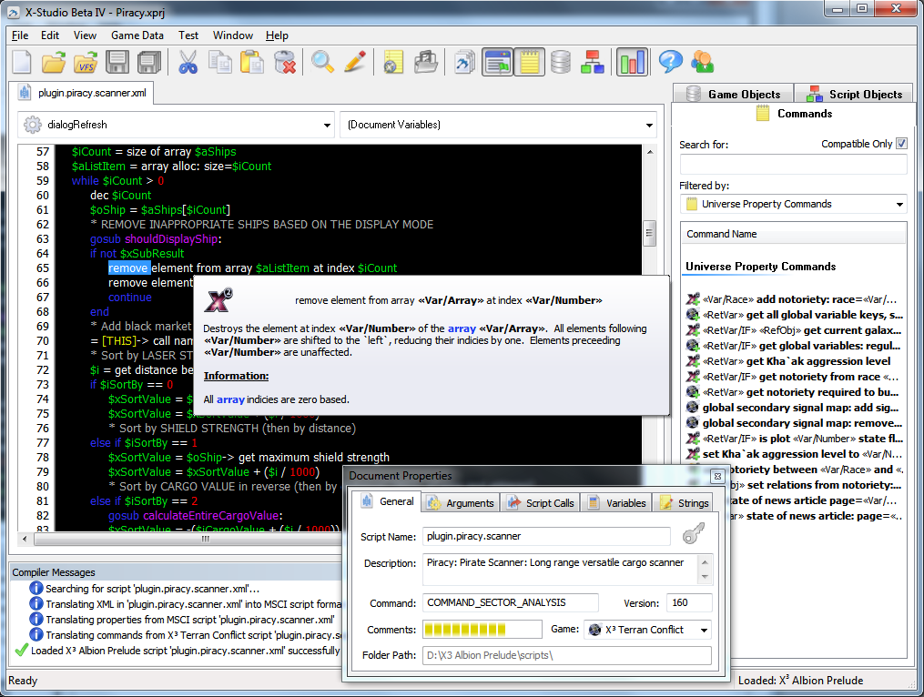 GitHub - nick-crowley/X-Studio: Integrated development environment and ...