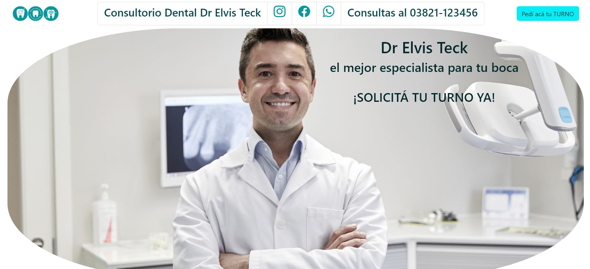 GitHub - irisleguiza/FrontEnd-ConsultorioOdontologico: Web estática realizada con HTML & CSS ...