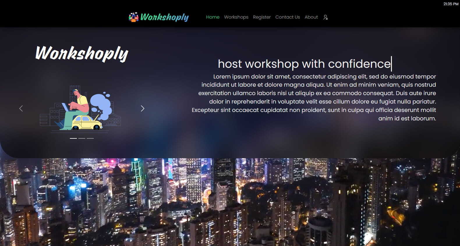 GitHub - NisooJadhav/workshop: Full Stack MERN App for managing workshops