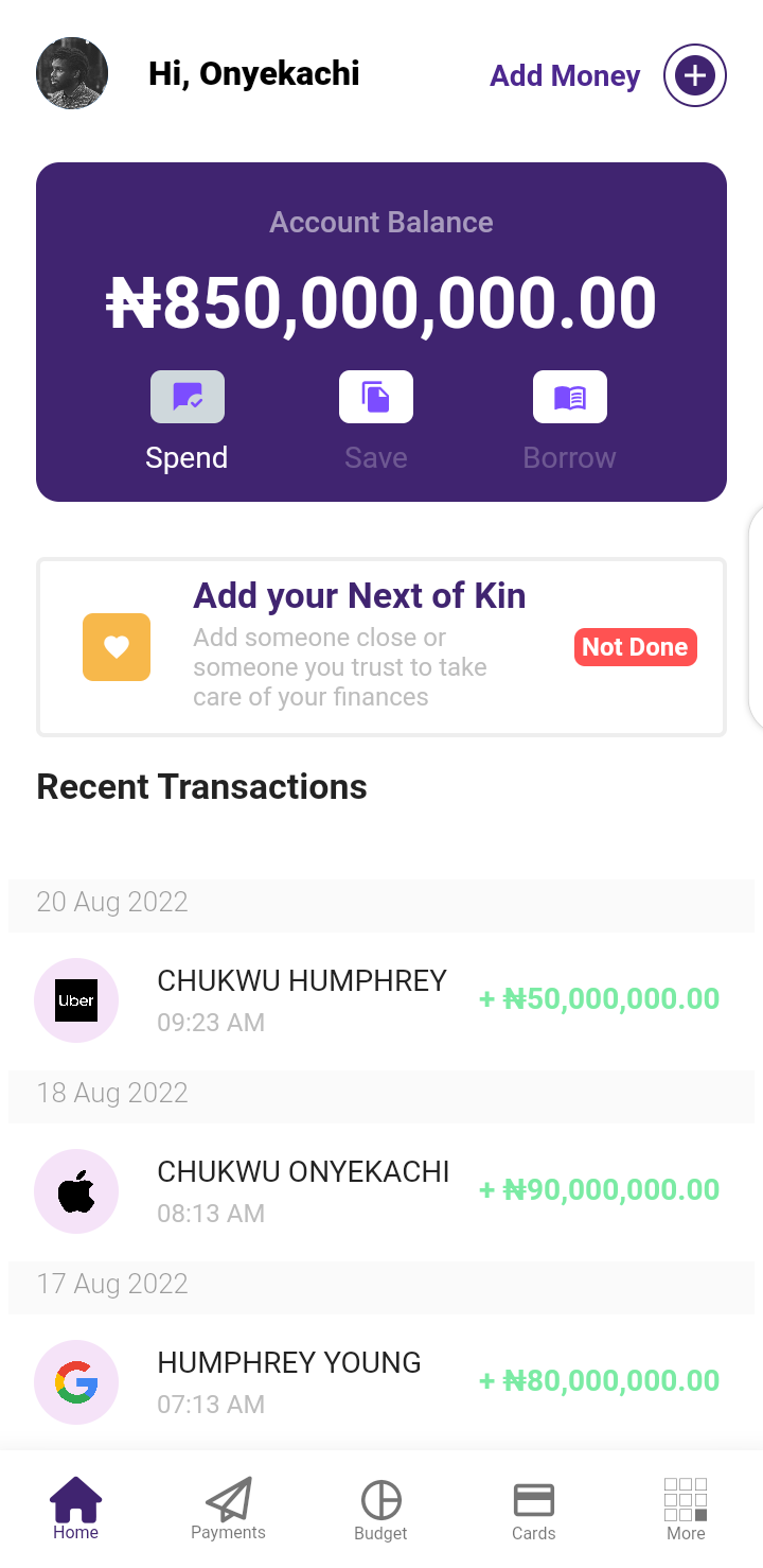 GitHub - YoungSmooth/Kuda_Flutter_Clone: Flutter clone for African banking app Kuda