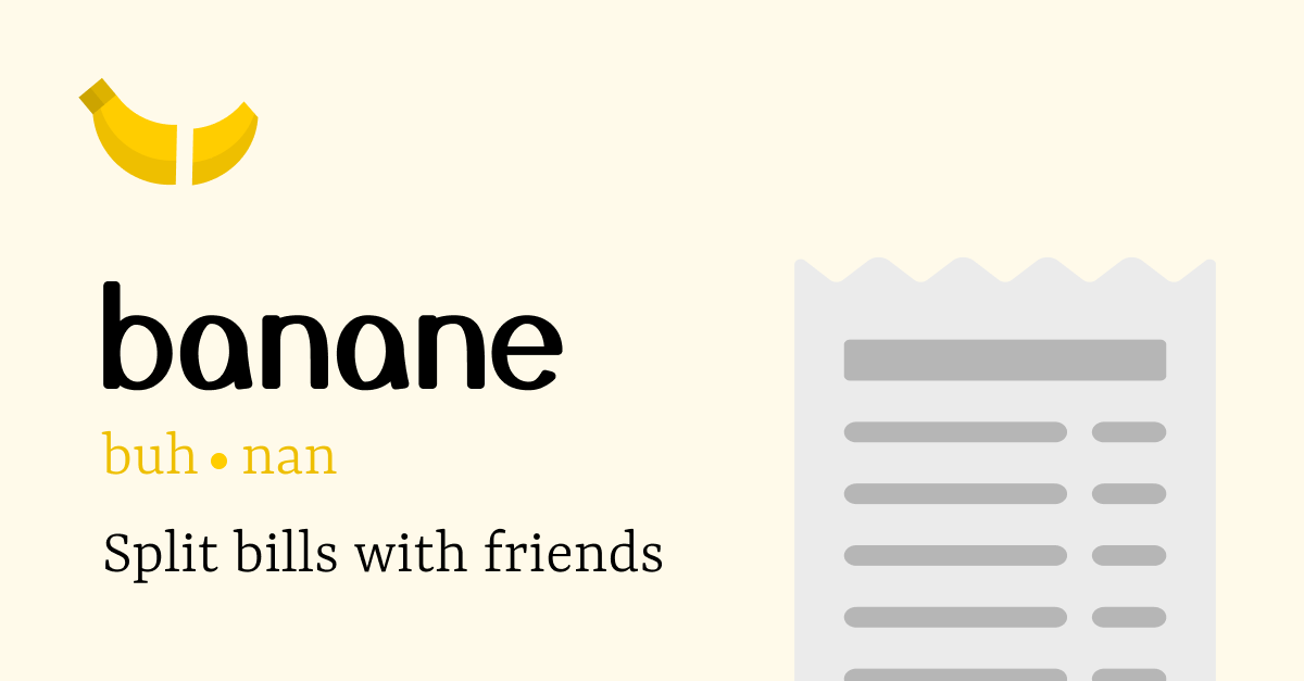 GitHub - alivira/banane-split