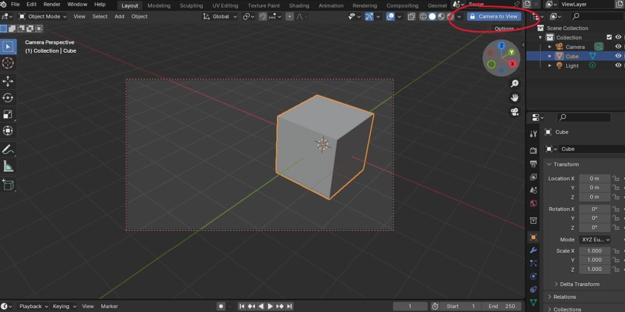 GitHub - claromes/easycameratoview: Blender Add-on to easily lock or ...