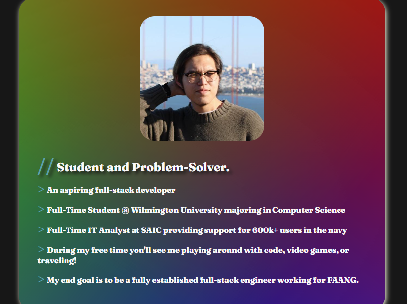 GitHub - isaiahearley/site: CSC 100 Portfolio Project