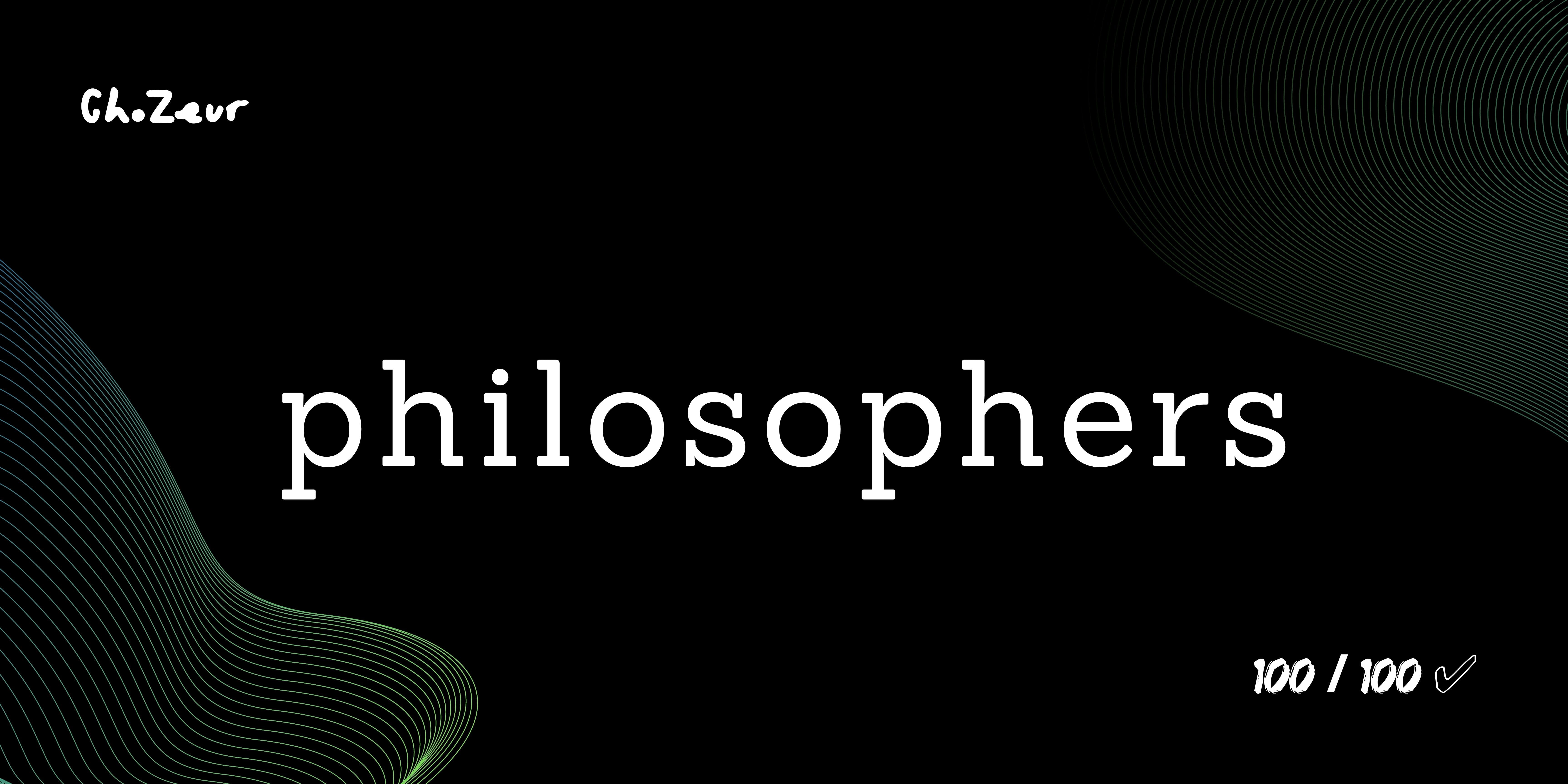 GitHub - chozeur/philosophers: This project is an introduction to multi-threading and mutex. It ...