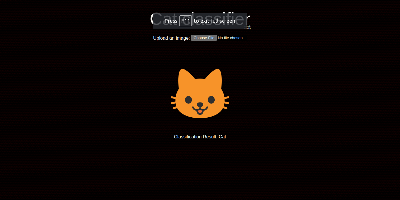 Github Njoppi2cat Vs Non Cat 🐱 An Image Classification Ml Project With An Interactive 
