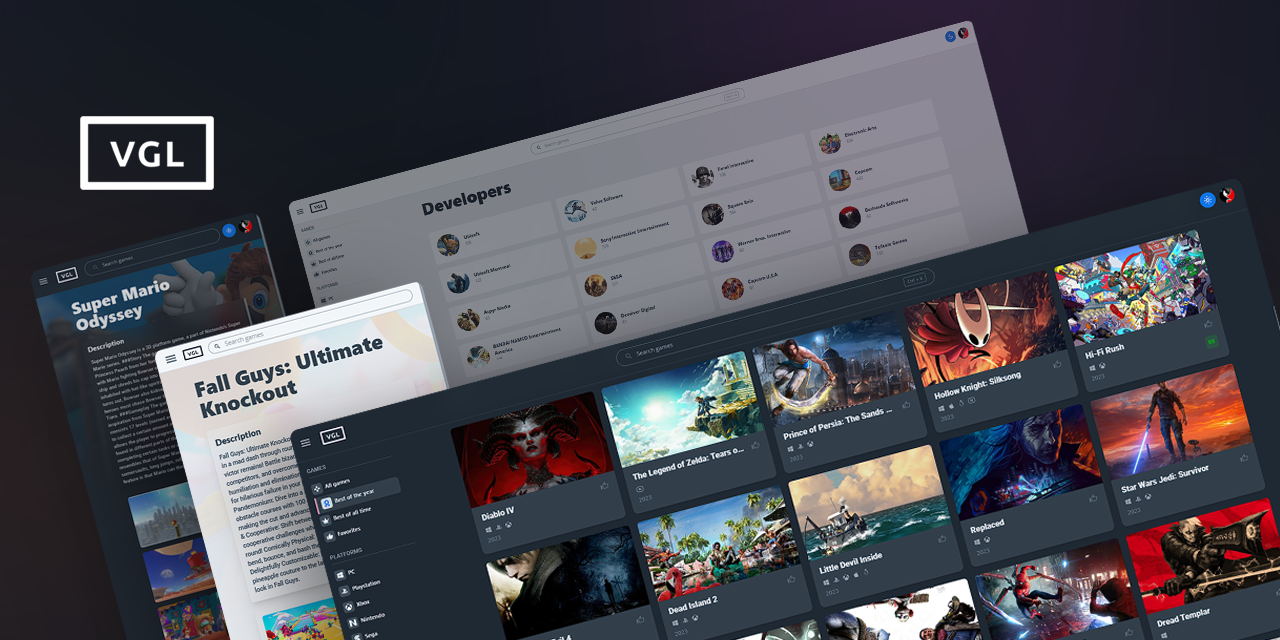 GitHub - m-ler/video-game-library: A web app that provides access to a ...