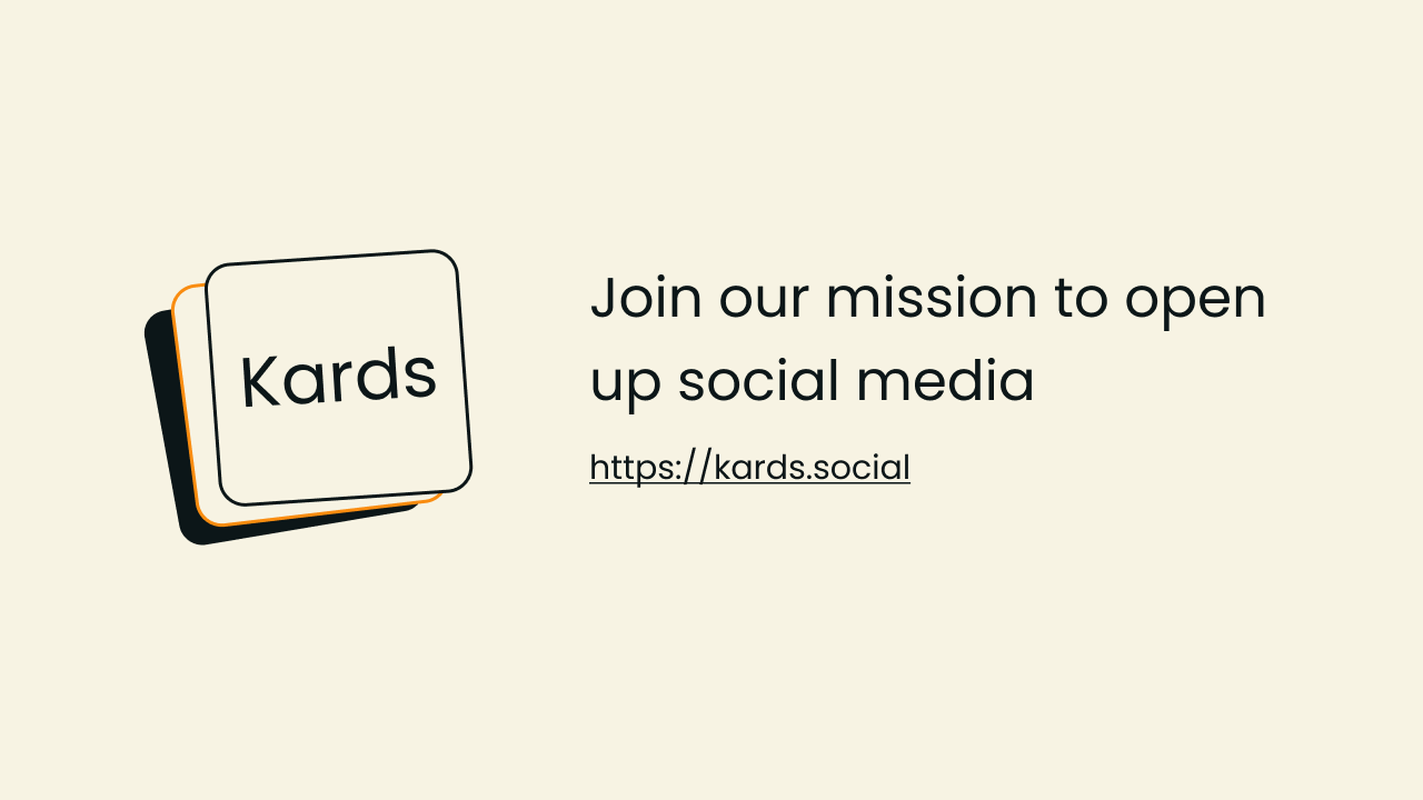 GitHub - theopensource-company/kards-social: Kards is an open source social media platform. Join ...
