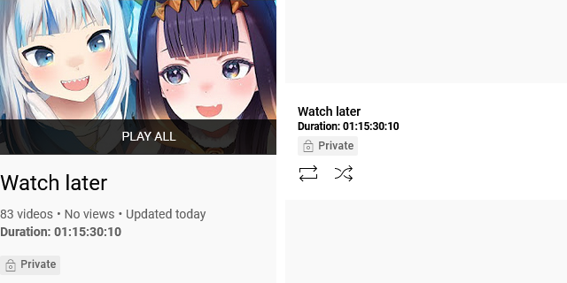 Github Trinovantesuserscript Youtube Playlist Duration Show Total Duration Of Youtube Playlists 
