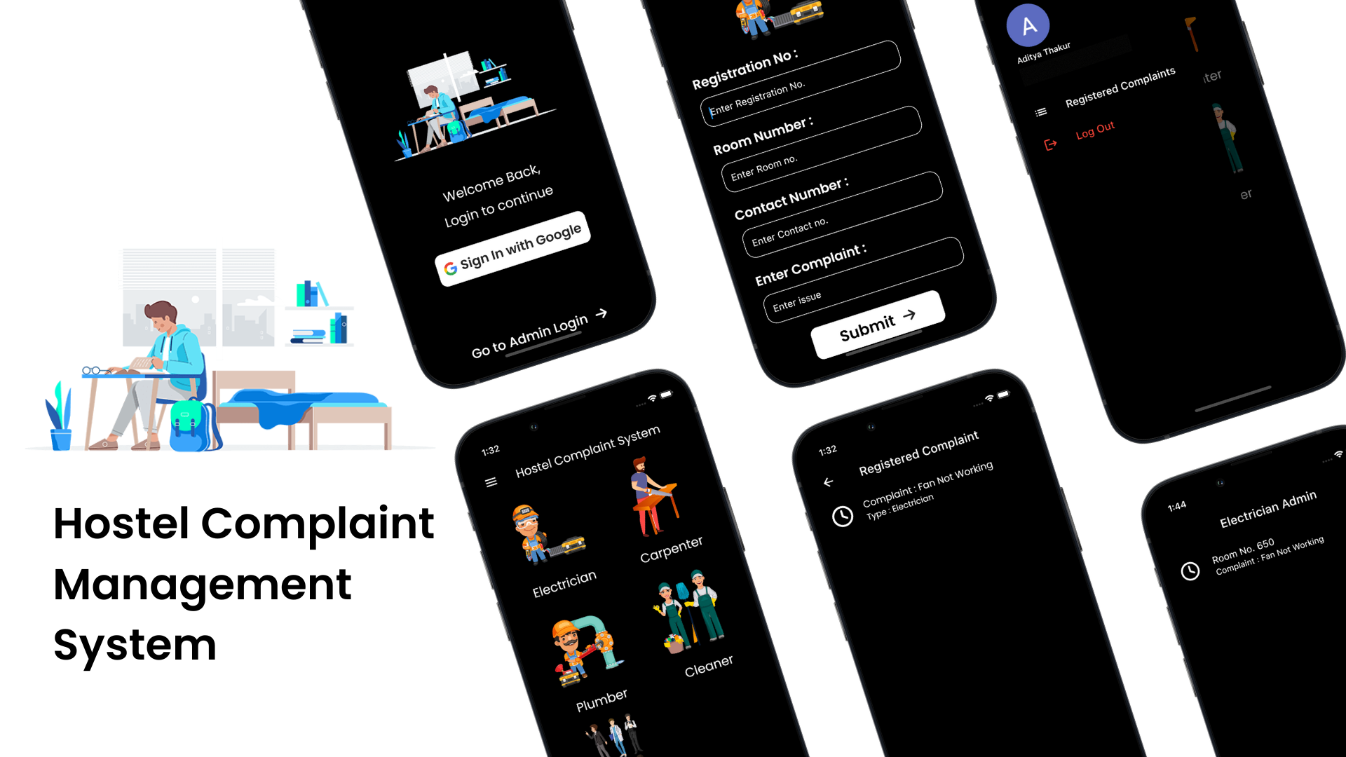 GitHub - aboutaditya/Hostel-Complaint-System: This is Complaint ...