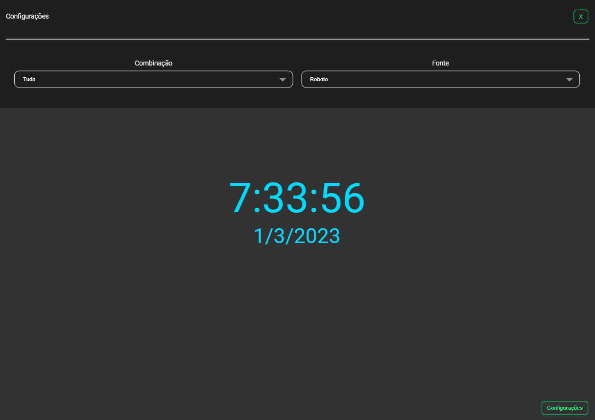 GitHub - ipetinate/fullscreen-watch: Relogio para usar em tela cheia