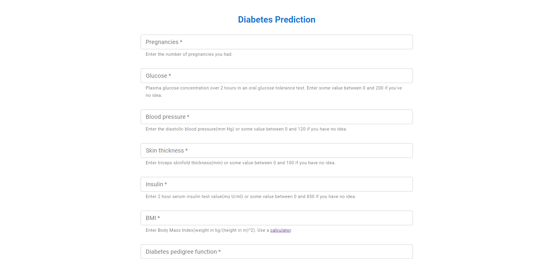 GitHub - bhavankumar2911/diabetes-prediction