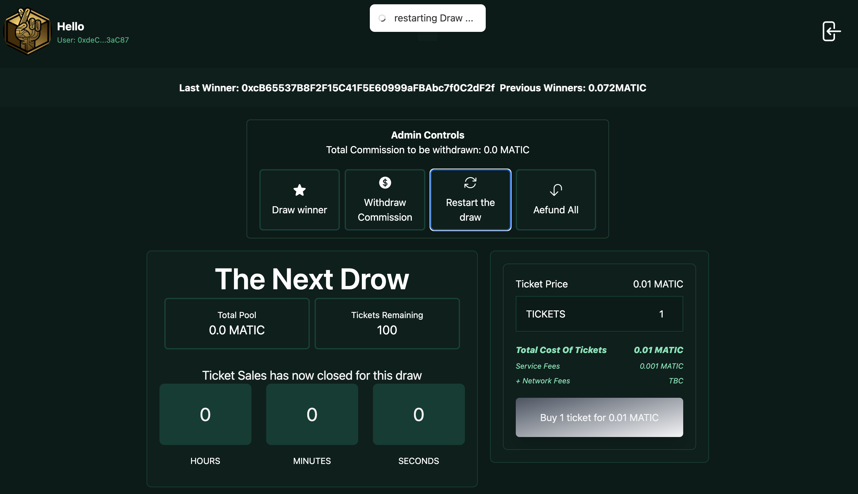 GitHub - omersa99/web3-lottery: blockchain lottery platform