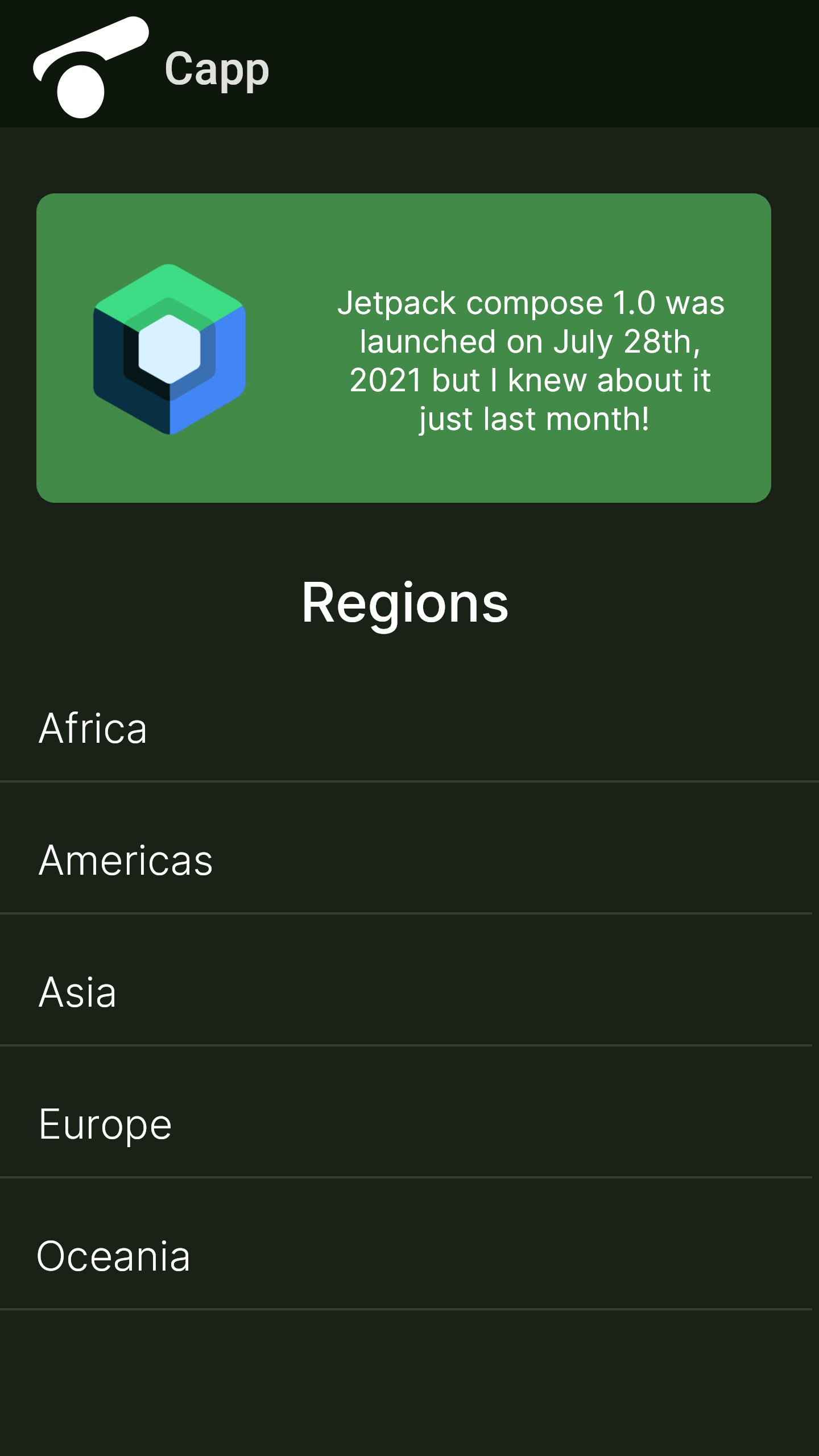 GitHub - the1stenhancer/capp: Country app built entirely using jetpack ...