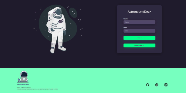GitHub - JoseNeto09/Astronaut-Dev: NextJs