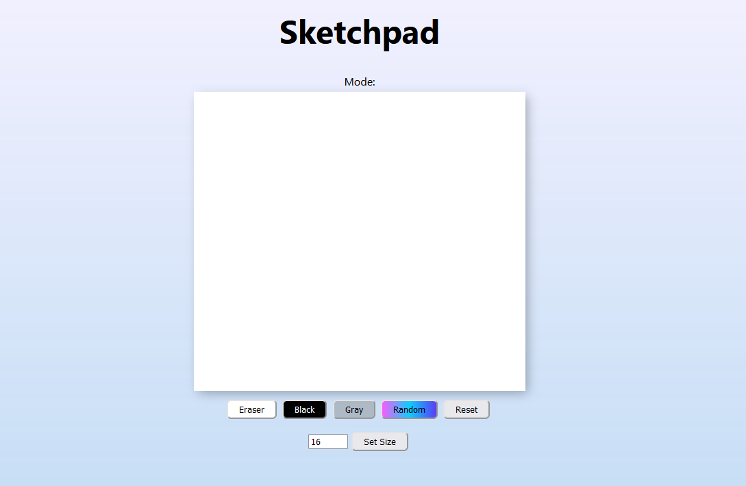 Github Crouton80 Sketchpad