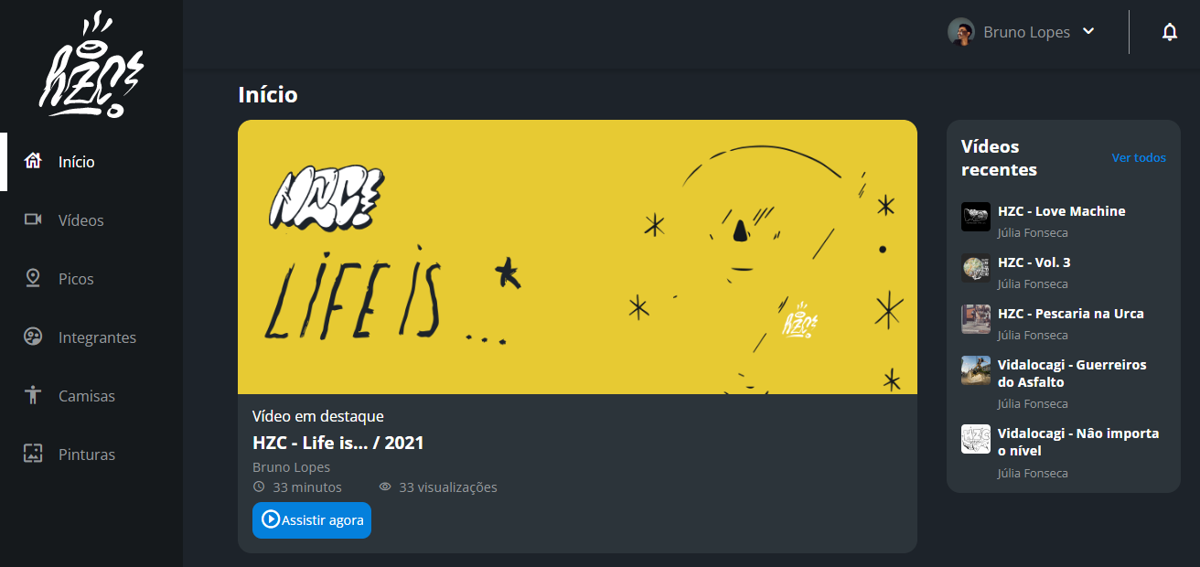 GitHub - zingarelli/HZC-Huflez-Crew: Projeto criado durante o aprendizado de Flexbox e Grid