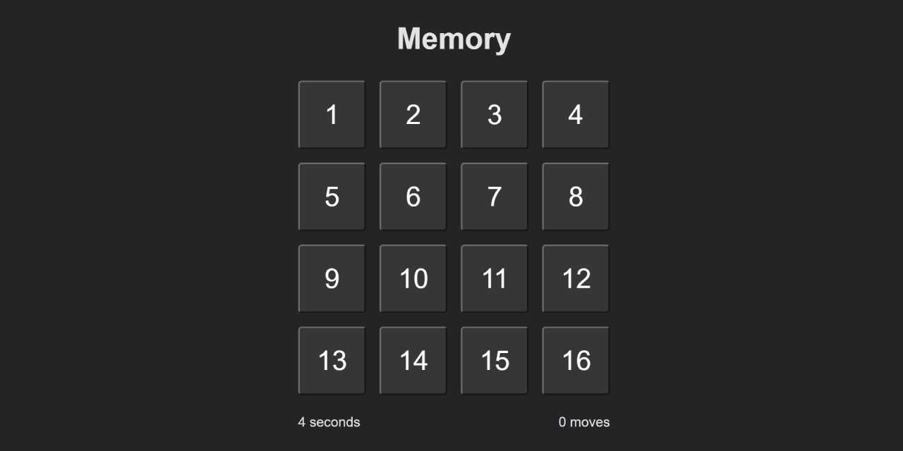 GitHub - RobeSantoro/memory-js