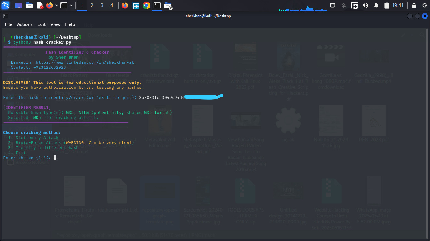 GitHub - anjanlog1/Hashes-Cracker-identifier