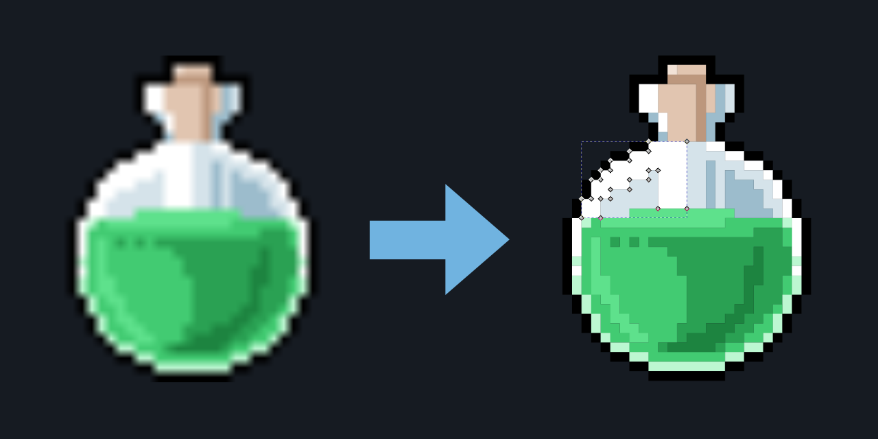 GitHub - ValentinFrancois/pixels2svg: convert pixels to SVG square ...