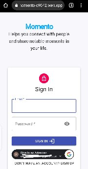 GitHub - niranad/momento-social-media: A MERN stack social media application where users share ...